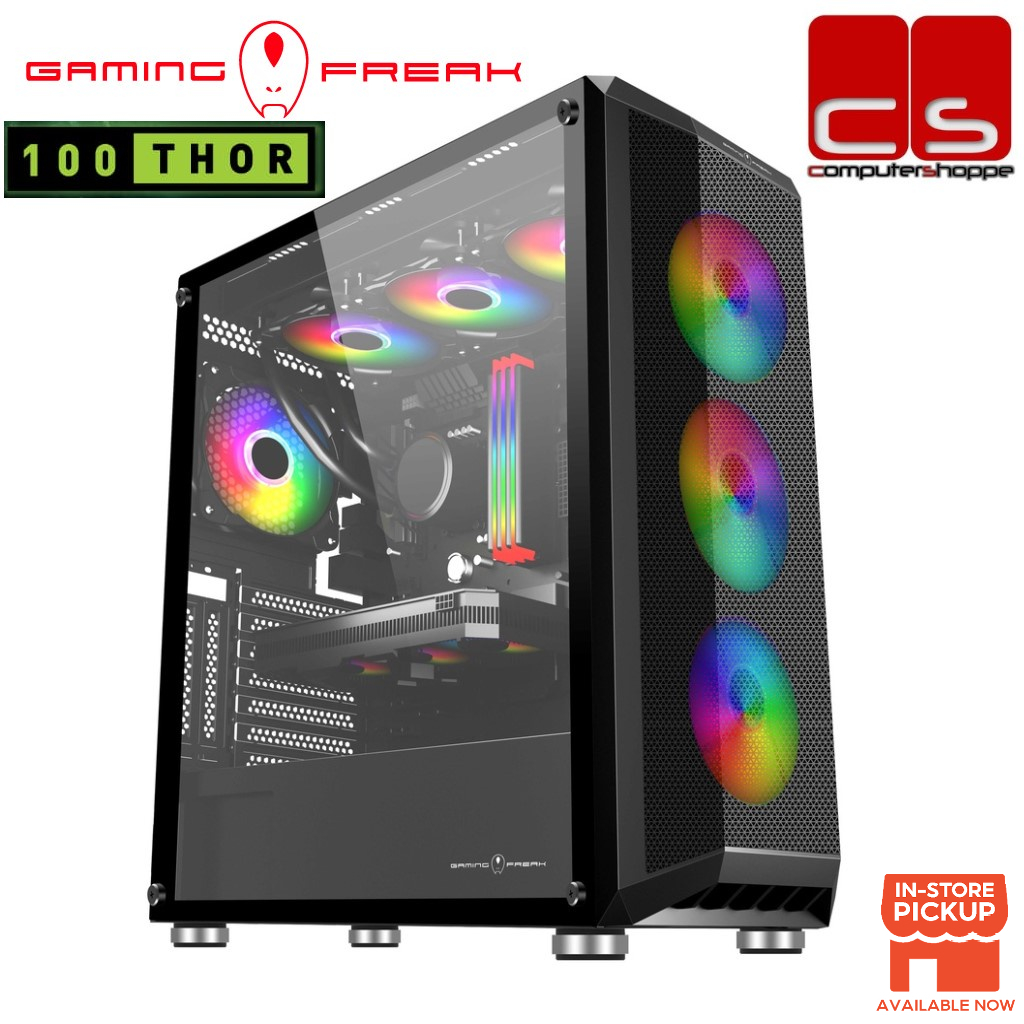 Gaming Freak 100 Thor ATX Mid-Tower Case with ARGB Fan | Shopee Philippines