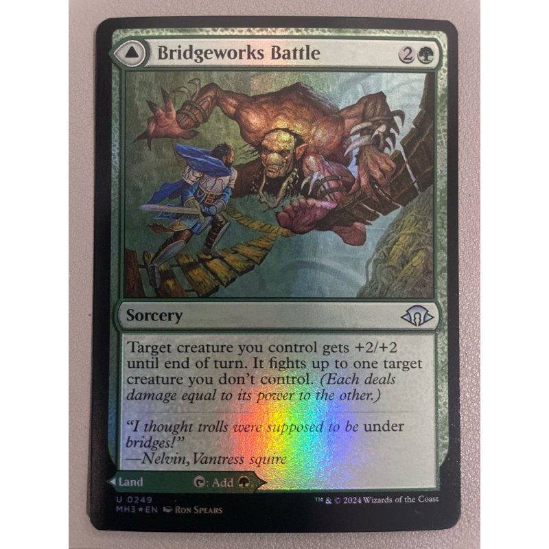 MTG:Modern Horizons 3 (MH3) U0249 - Bridgeworks Battle (Foil) | Shopee ...