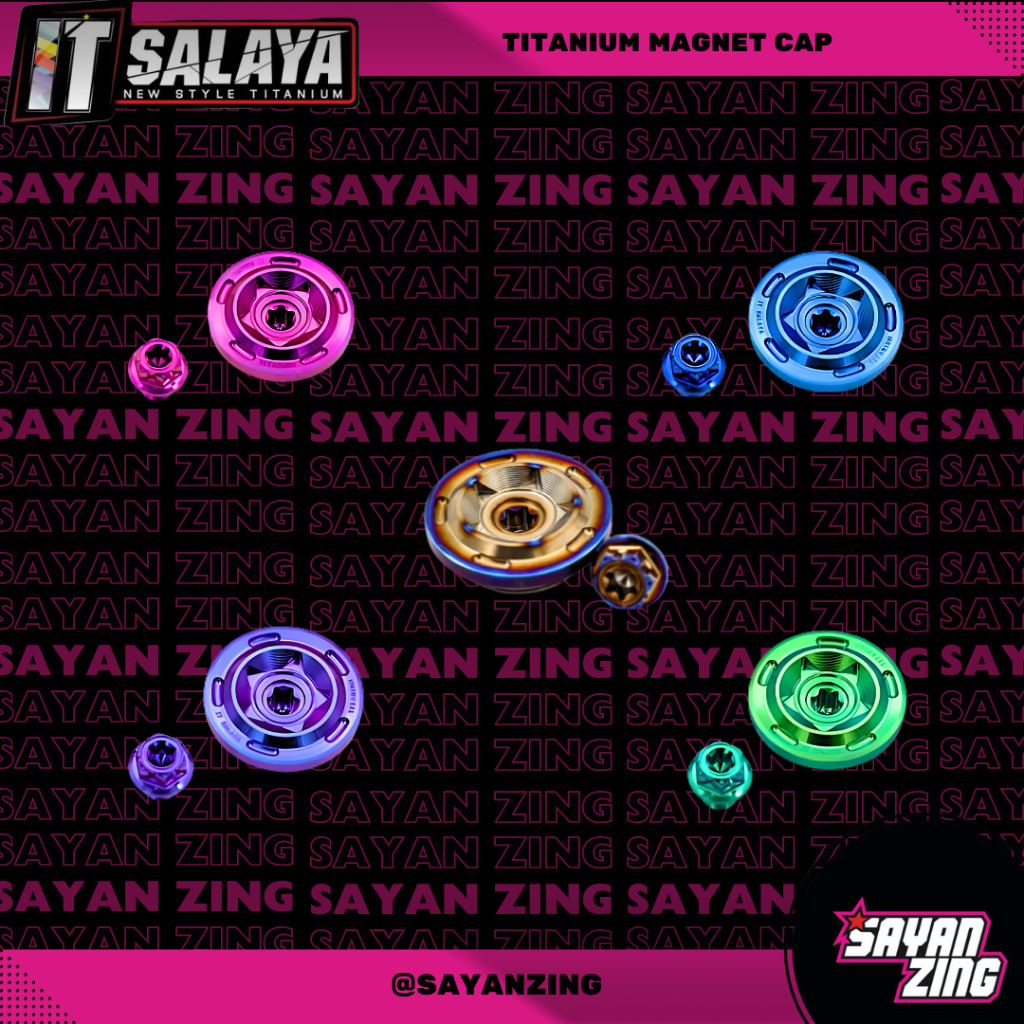 ITSALAYA TITANIUM MAGNET CAP XMAX | Shopee Philippines