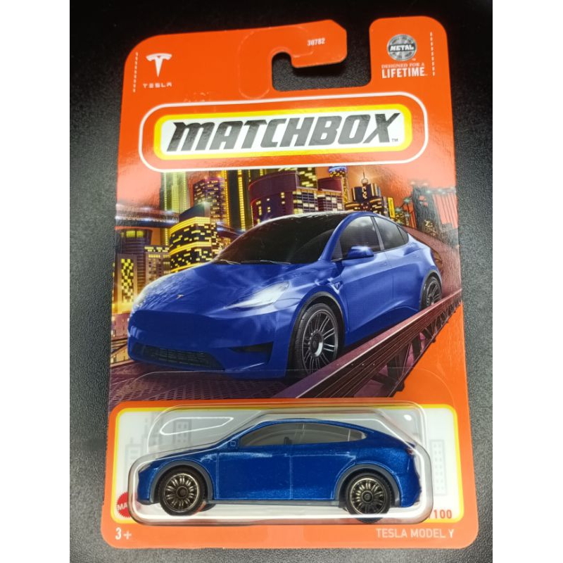 Matchbox Blue Tesla Model Y | Shopee Philippines