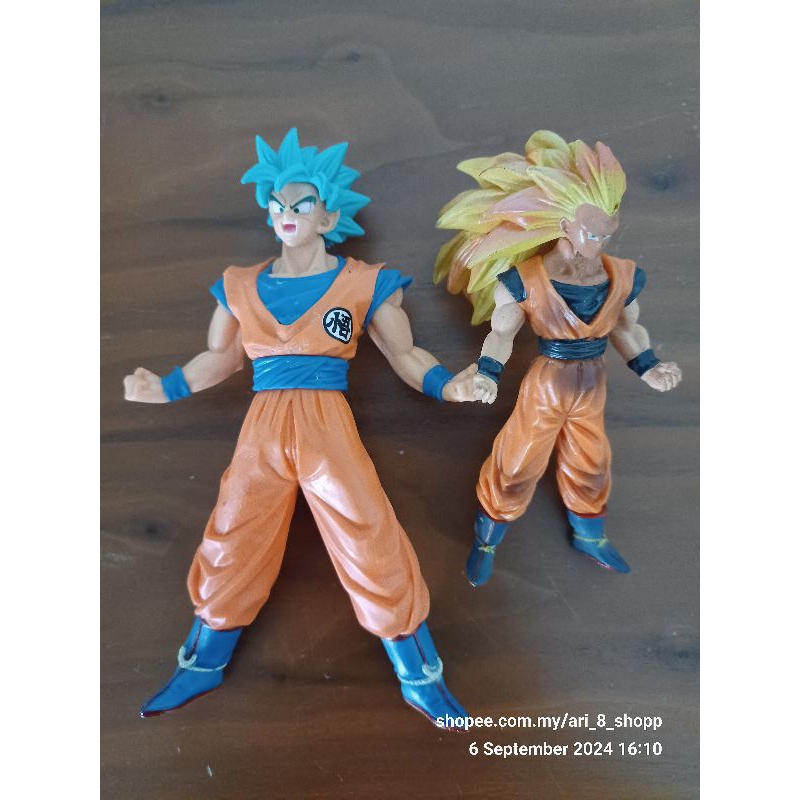 Goku Dragon Ball, without stand, both cannot stand by themselves, price ...