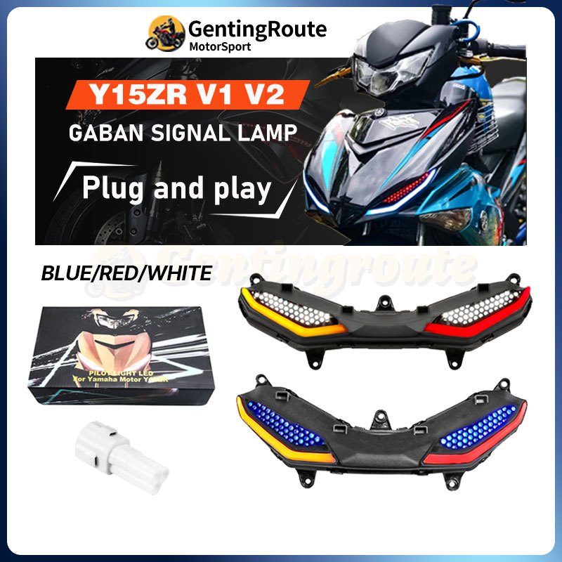 Y15ZR Y15 V1 V2 MATA GABAN LAMPU DADA LED SIGNAL LIGHTS PILOT LIGHT SIGNAL LAMPU EAGLE EYE ...