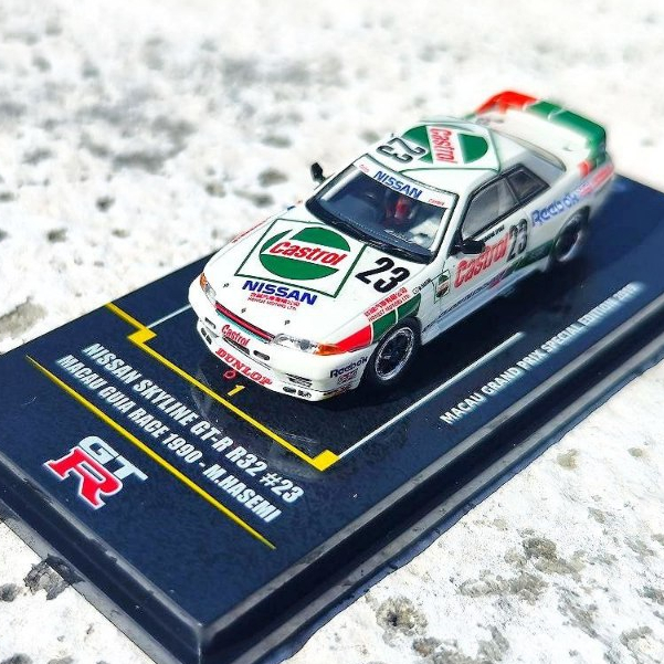 INNO64 Nissan Skyline GT-R R32 23 'Castrol' Guia Race 1990 Mint ...