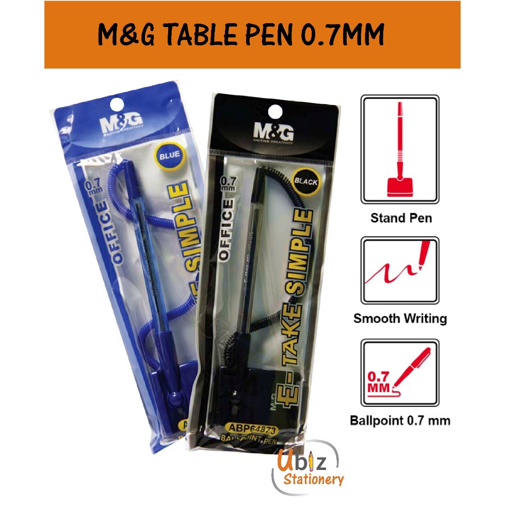 M&G Table Pen 0.7mm (Counter Pen) | Shopee Philippines