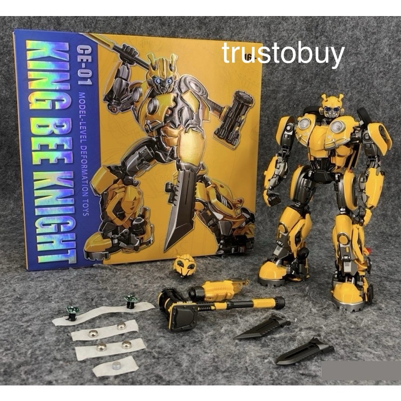 CE01 CE-01 Cyber Era Bumblebee King Bee Knight Oversized TC-02 | Shopee ...