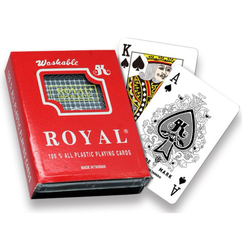 Royal Plastic Playing Crad 1x12 | Shopee Philippines