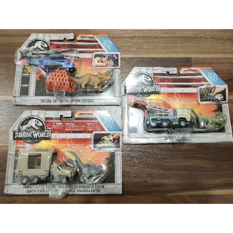 Matchbox Jurassic World Dinosaur Set | Shopee Philippines