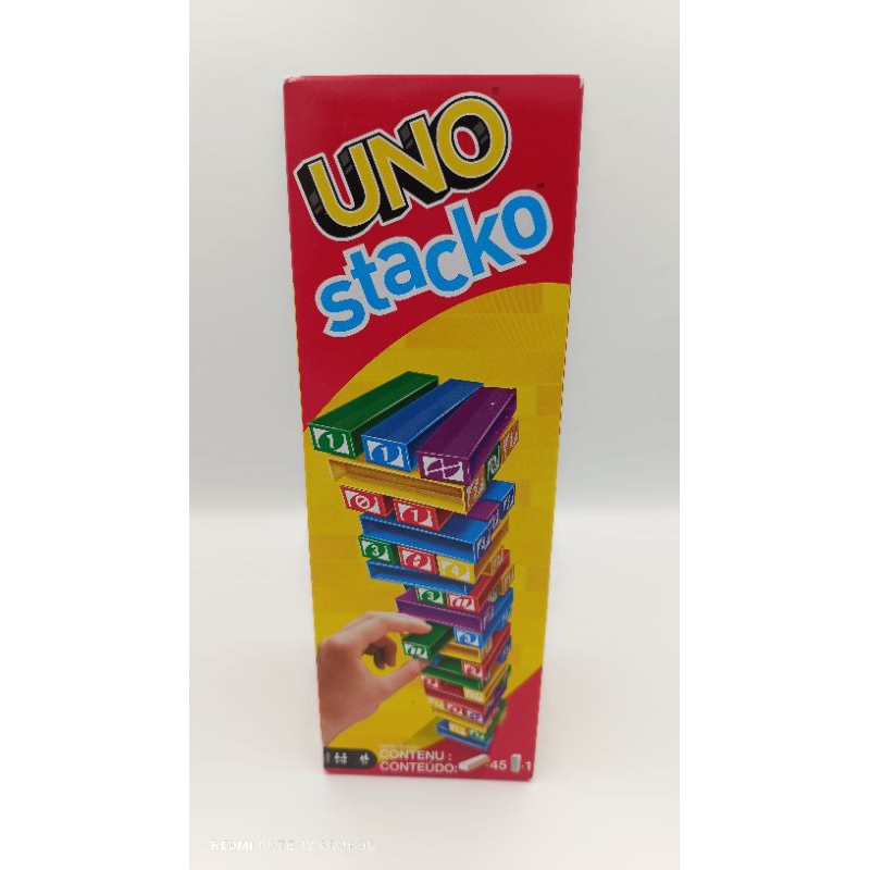 Mattel Product : UNO STACKO BLOCK | Shopee Philippines