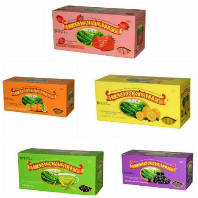 Tea Cameron Valley Serbuk Teh Uncang Cameron Valley Strawberry Oren ...