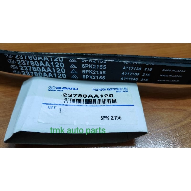 SUBARU (6PK2155) SUBARU XV FORESTER FAN BELT (23780AA120) | Shopee ...