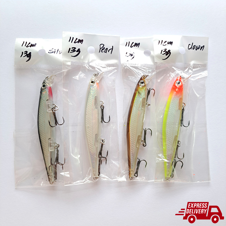 Lures Factory 3D Minnow Fishing Lure | Shopee Philippines