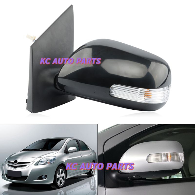 TOYOTA VIOS 2008 - 2013 NCP93 SIDE MIRROR AUTOFLIP 7 WIRE NEW CERMIN ...