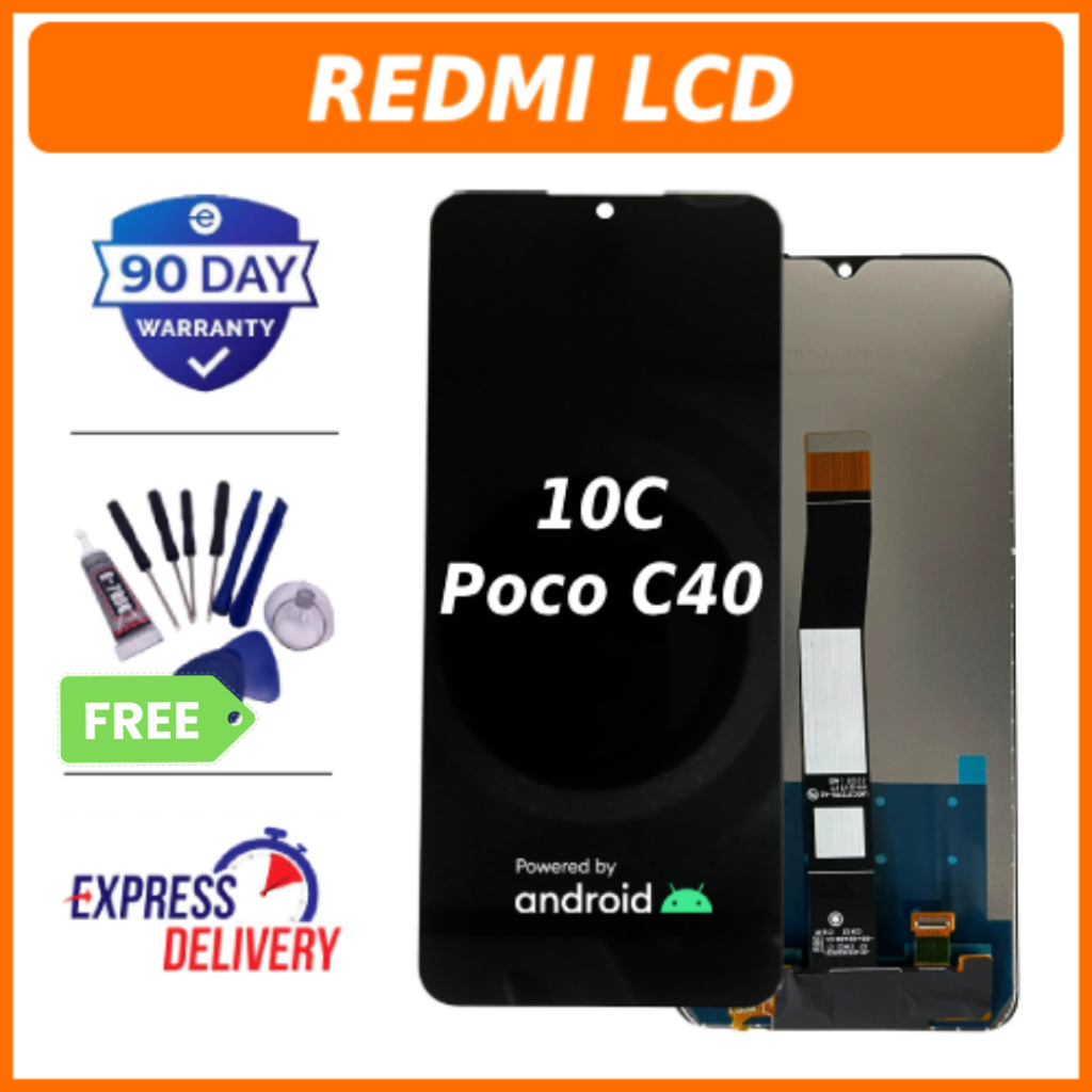 Redmi 10C LCD Display Touch Screen Compatible for Redmi 10C / XiaoMi ...