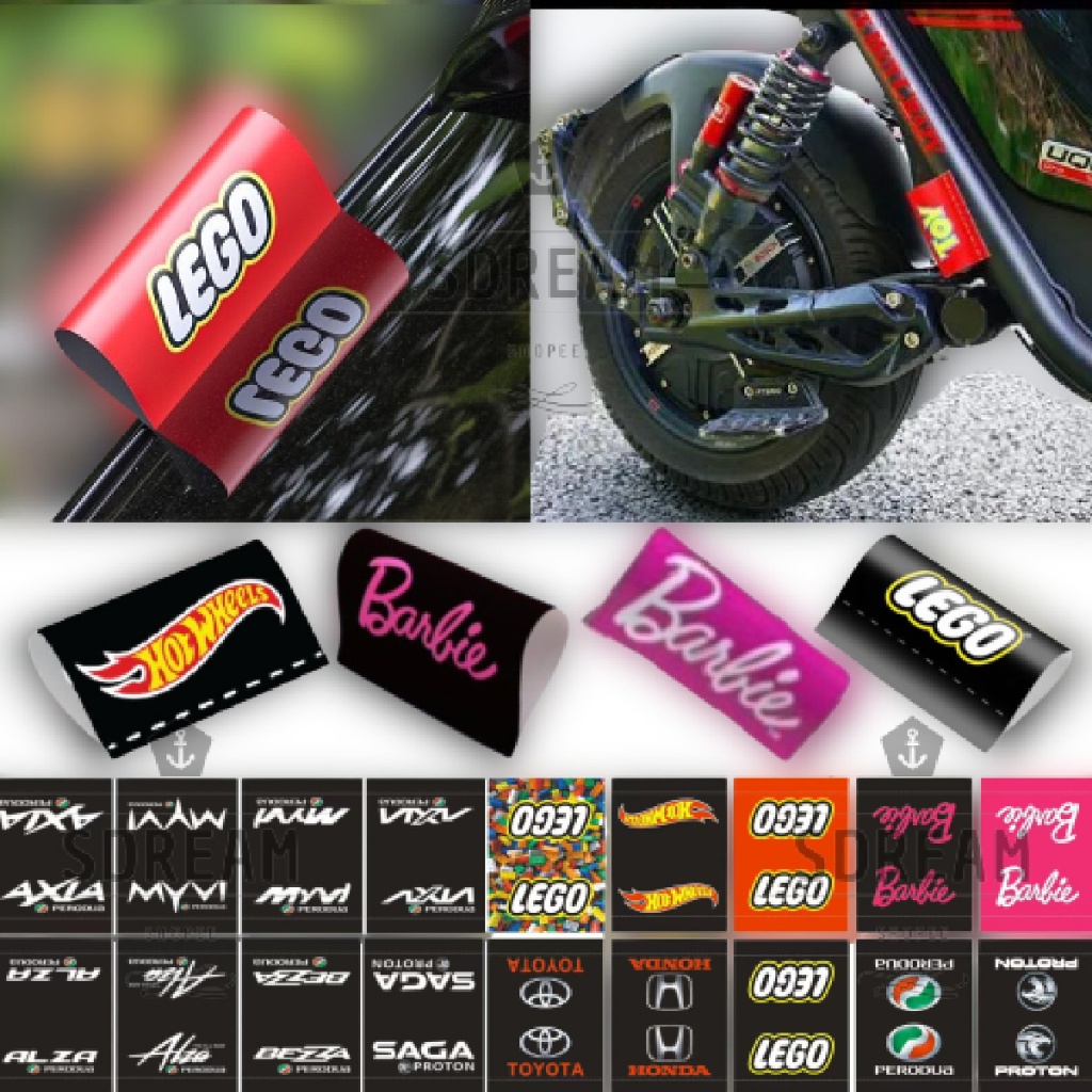 Car Wash Label Lego / Sticker Viral Kereta / Sticker Label untuk Kereta ...