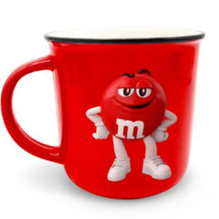 M&M’s Retro Styles Ceramic Mug - Red/Blue | Shopee Philippines