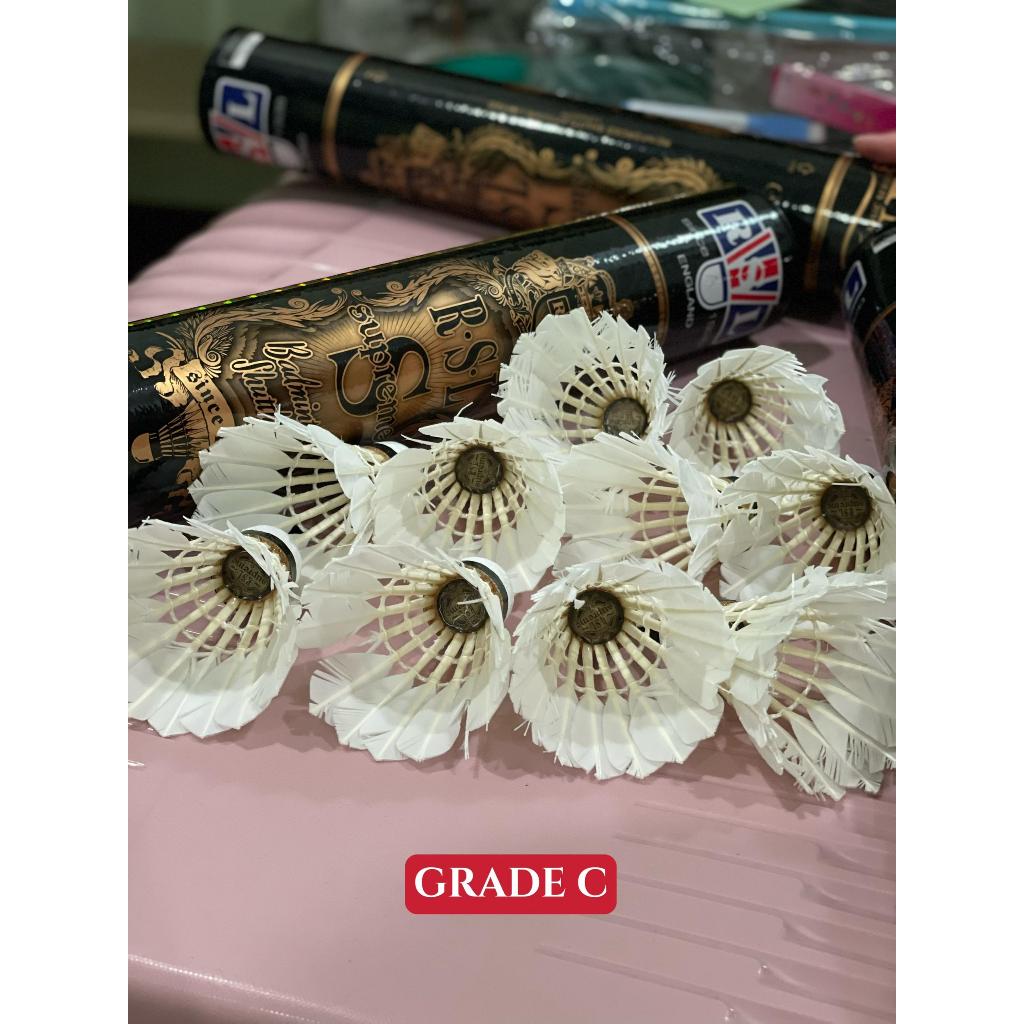 Shuttlecock RSL Supreme Grade C used ball (training) | Shopee Philippines