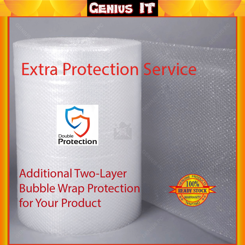 Bubble Wrap - Additional Two-Layer Bubble Wrap Protection for Your ...