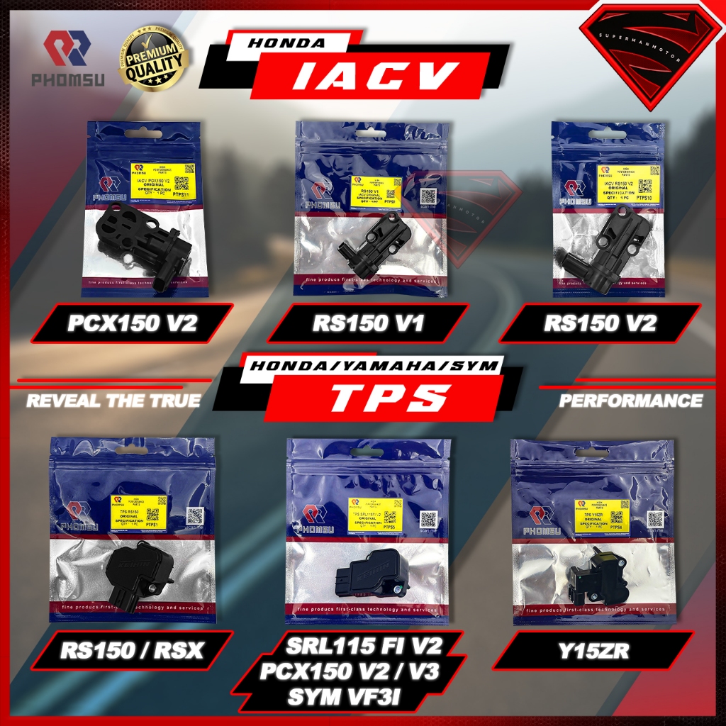 PHOMSU TPS SENSOR / IACV RSX RS150 V1 V2 RSX150 PCX150 V2 V3 SRL115 FI ...