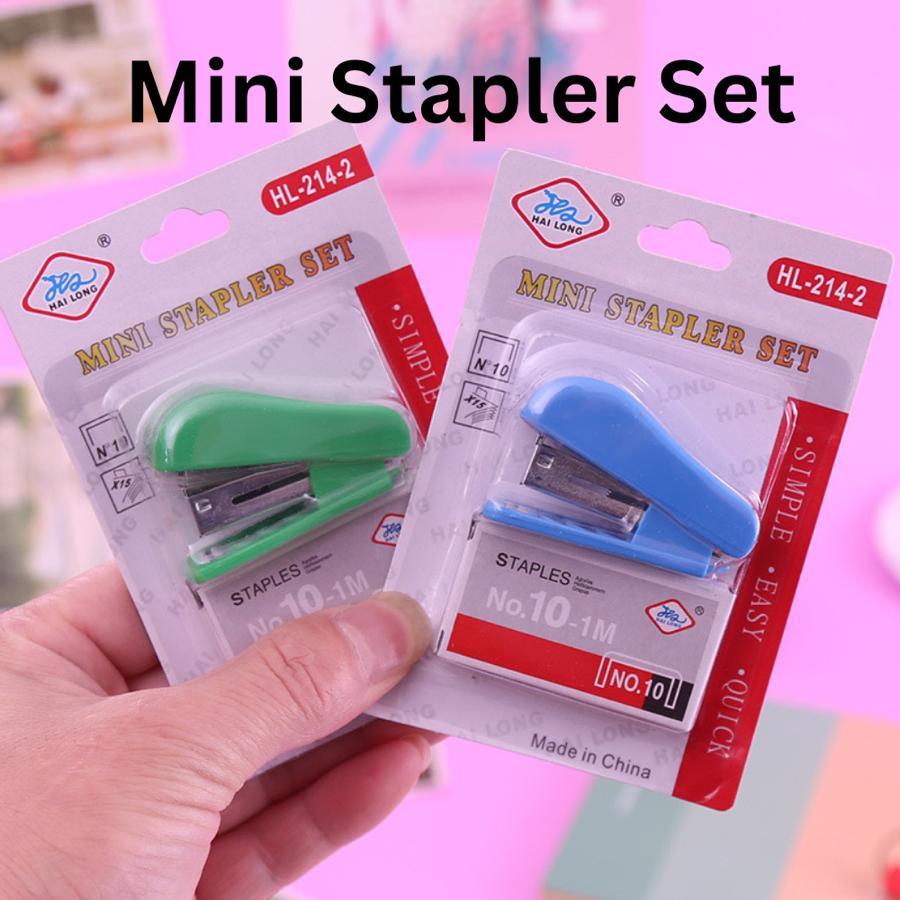Mini Stapler Set for Student kids Creative Office Stationery Mini ...
