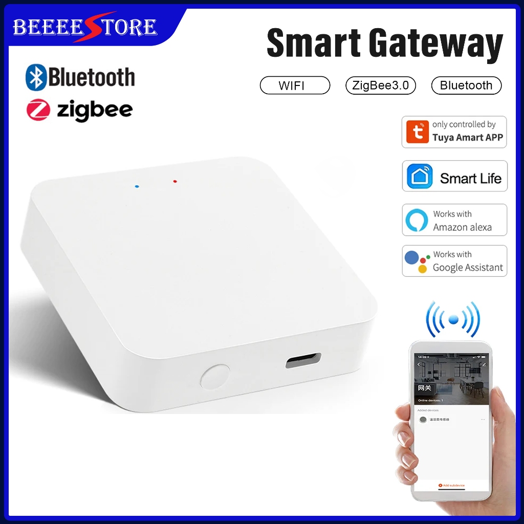 Tuya Smart life Multi Mode Gateway Zigbee Home Zigbee Gateway Hub ...