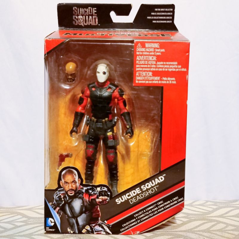 DC Comics Multiverse DEADSHOT Will Smith Suicide Squad movie 6 inch ...