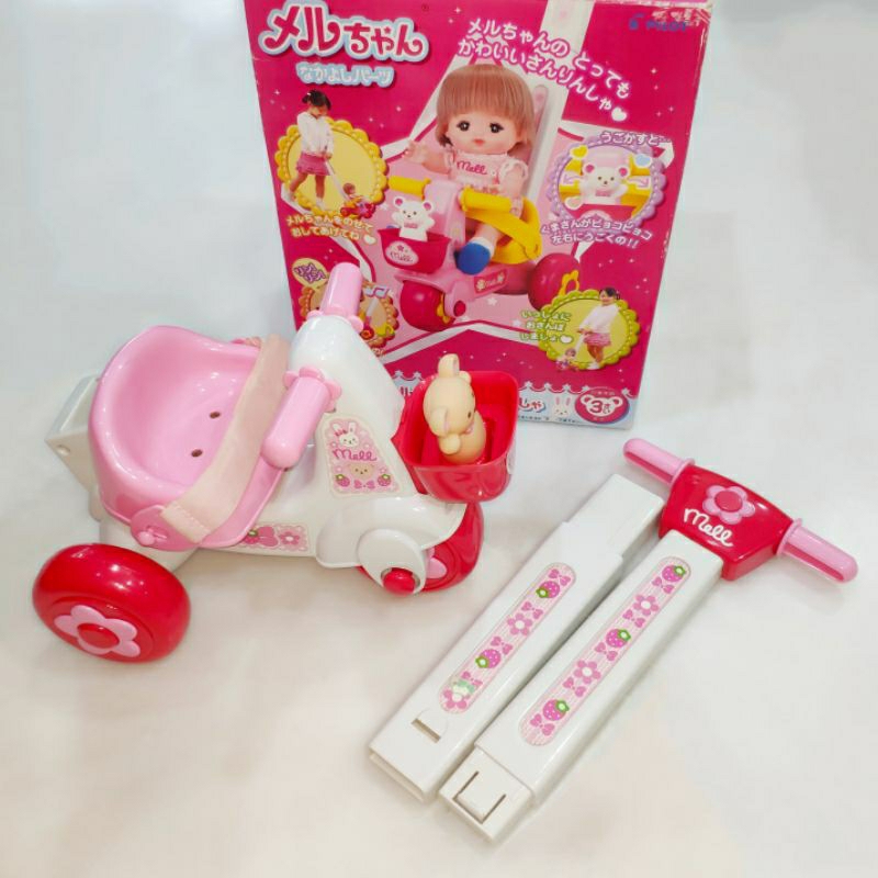 Pre-loved Pilot Mell Chan doll push trike | Shopee Philippines