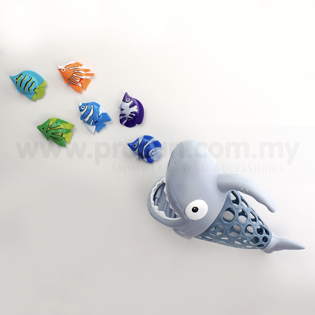 Ombak9 Shark Catch Fish with Net Underwater Diving Game Children Age 6 ...