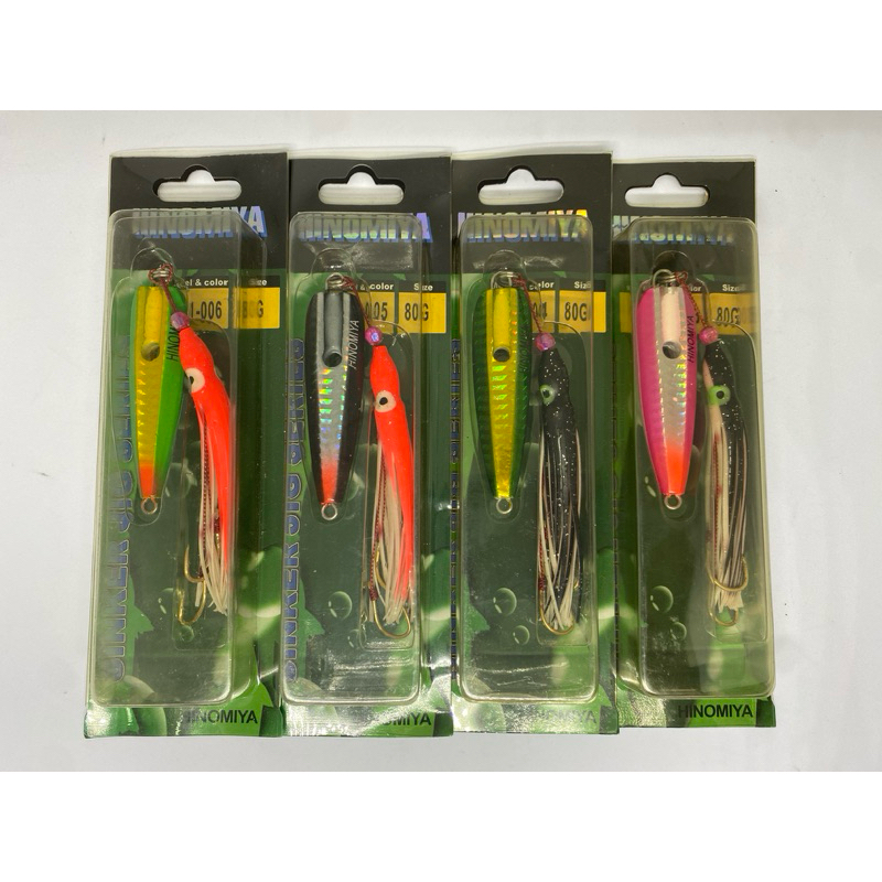 HINOMIYA Sinker Jig SJ01～60g / 80g | Shopee Philippines
