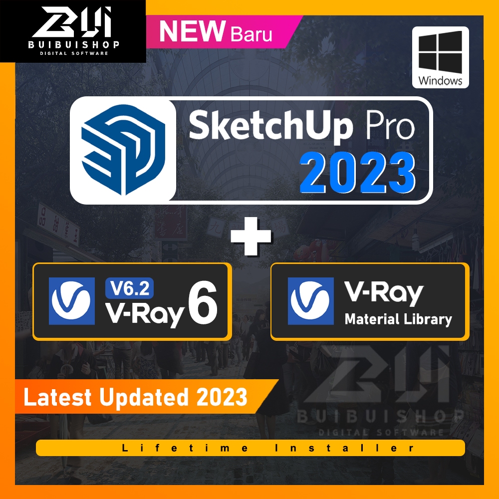 Enscape 3.5 / Asset Library / Vray 6.2 / Sketchup 2024 l Latest l ...
