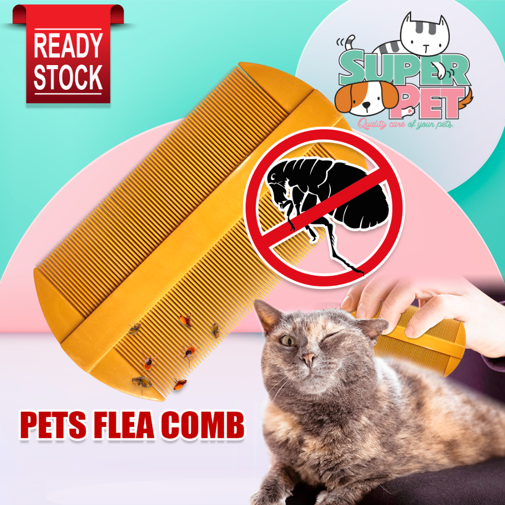 Double Sided Flea Comb/Head Lice Comb Remove Flea Easily Dandruff Comb ...