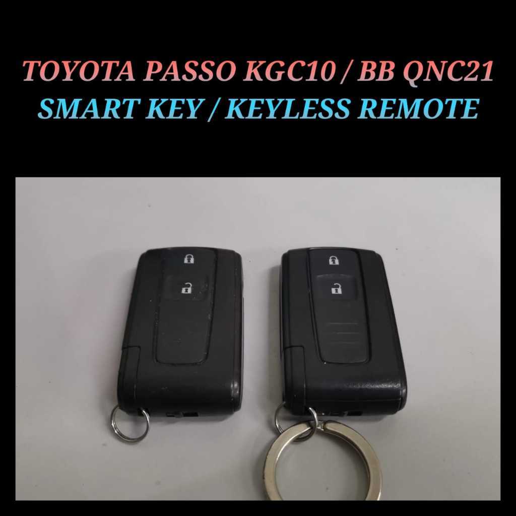 Smart Remote Key / Keyless / Kunci Toyota Passo QNC10 / BB QNC21 Smart ...