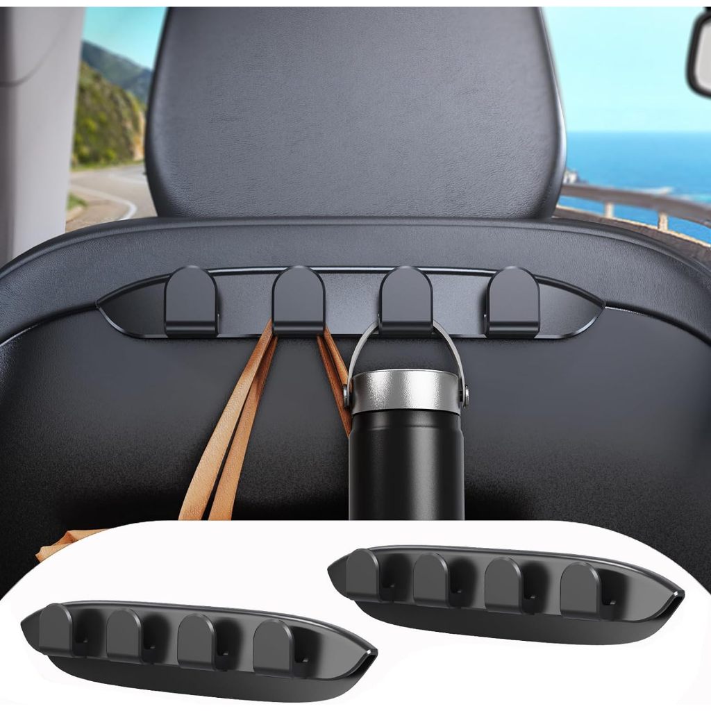2pcs Car Interior Hook for Tesla Model 3 / Tesla Model Y Car Rear Seat ...