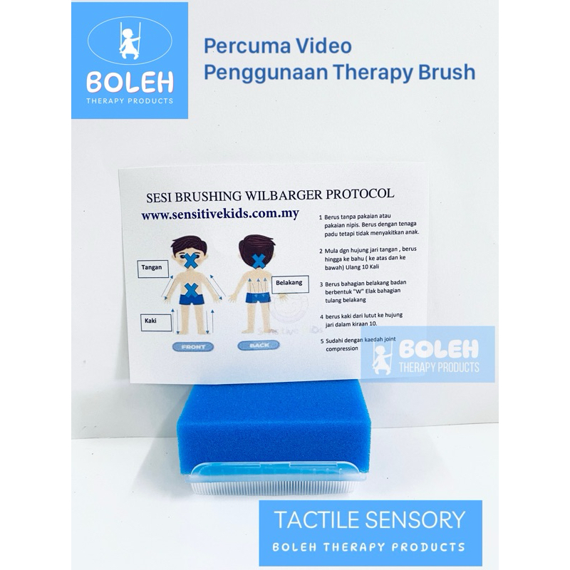 BOLEH Sensory Brush, Sensory Therapy Brush For Autisme, ADD,Hyperactive ...