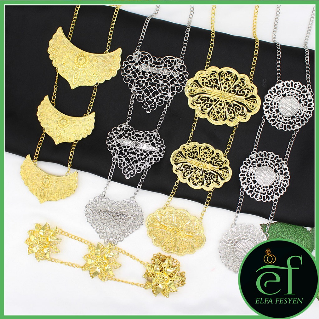 Dokoh Kebaya Chain Traditional Dokoh Kebaya Hanging Brooch Adult Kebaya ...