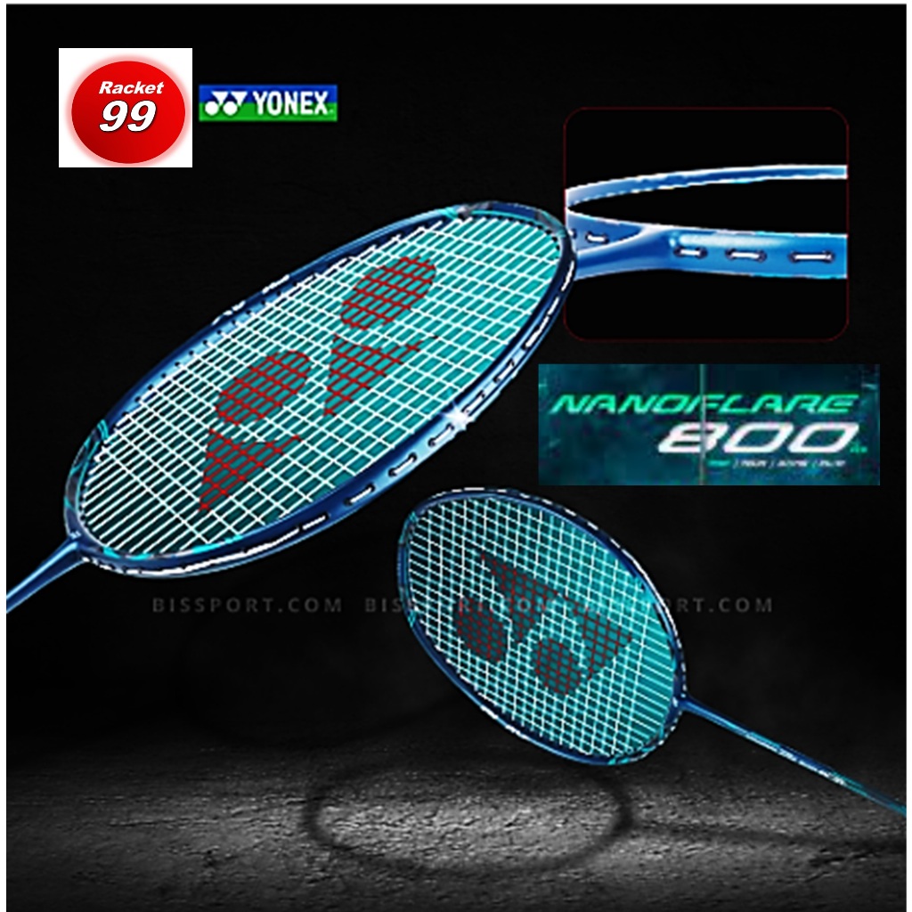 Yonex Nanoflare 800 Play (FRAME/INSTALL YONEX STRING 4-KNOT) Badminton Racket (1pcs) | Shopee ...