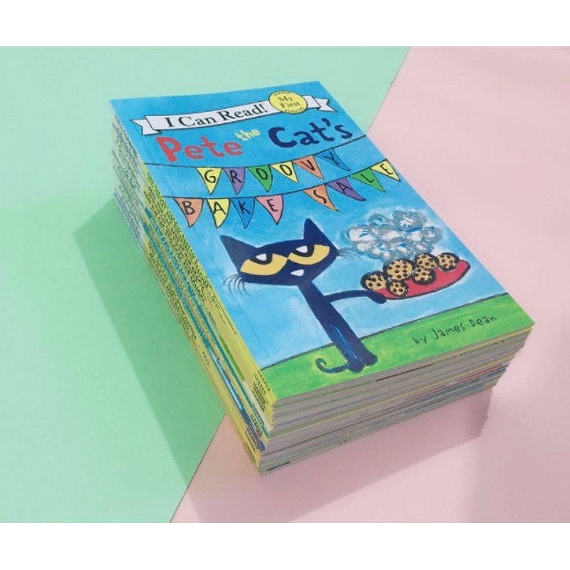 [28 books] I Can Read "Pete the Cat" Series English Picture Books ...