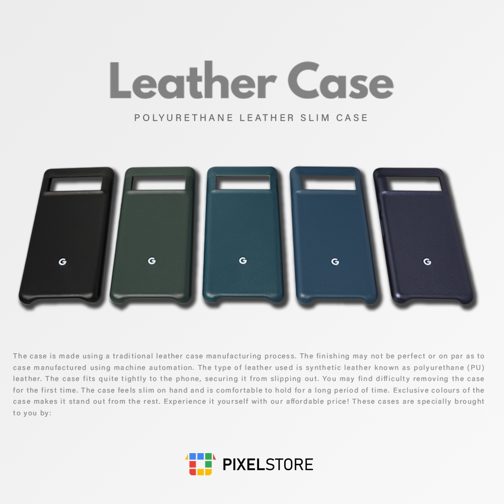 Google Pixel Leather Case Pixel 8/8Pro/7a/7/7Pro/6a/6/6Pro/5 | Shopee ...