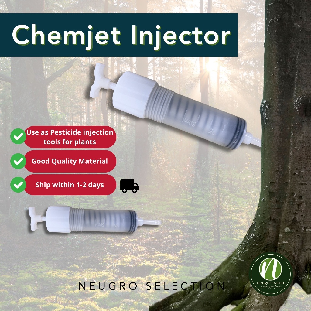 Chemjet Tree Injector / Penyuntik Pokok Durian/ Sawit 22.5cm 农药注射器 ...