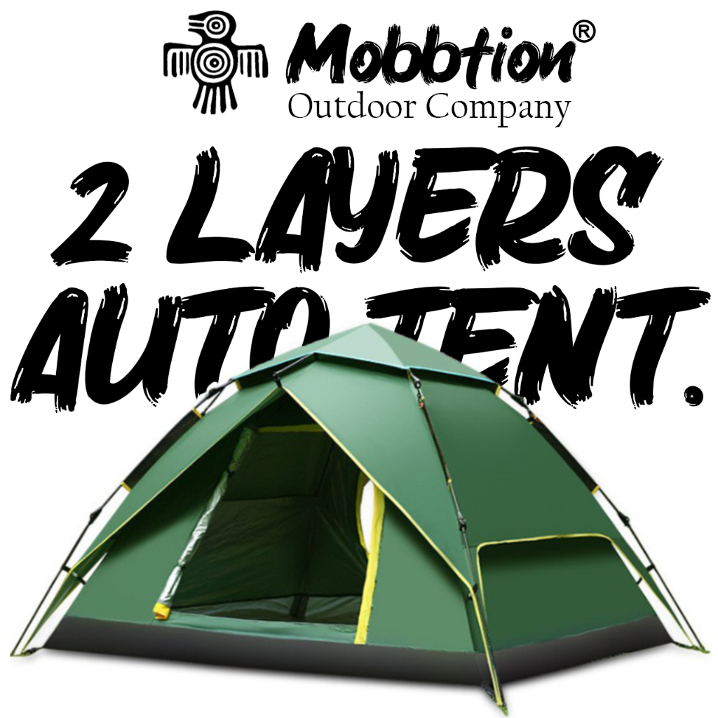 Khemah Camping Camping Tent Waterproof Auto Tent Automatic Tent Camping ...