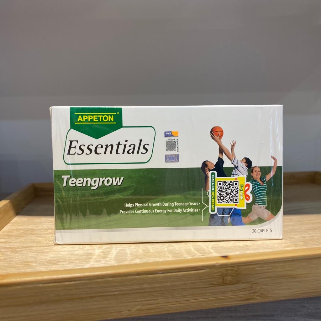 Appeton Essentials Teengrow (30 caplets) | Shopee Philippines