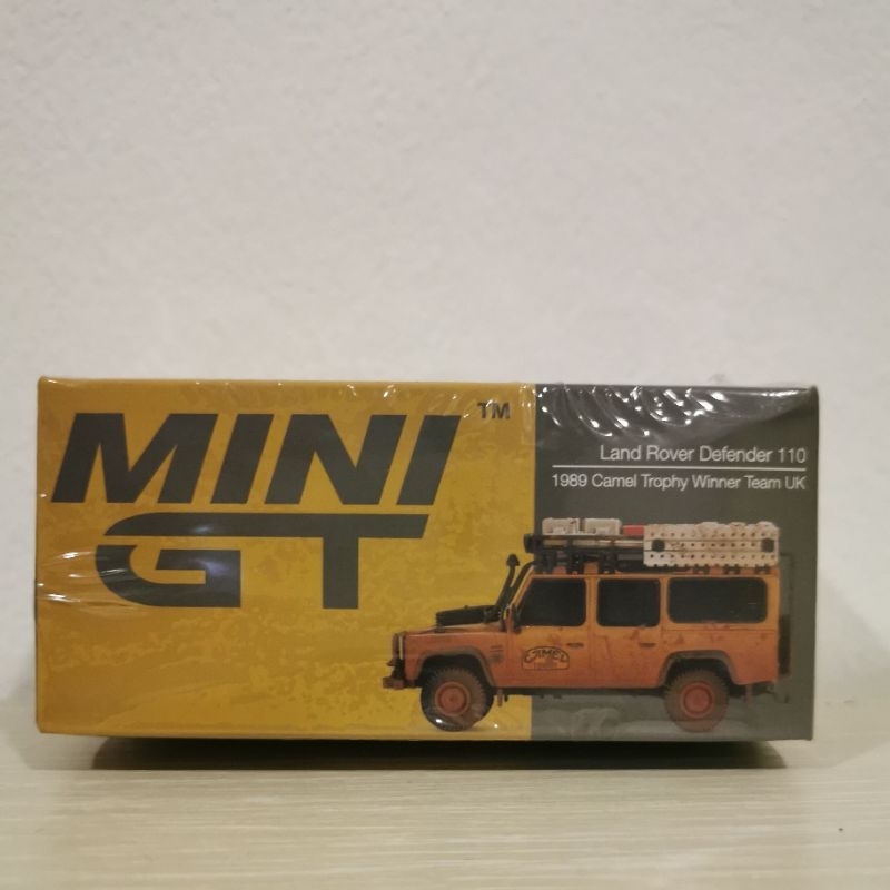 Mini GT 221 Land Rover Defender 110 - 1989 Camel Trophy Winner Team UK ...