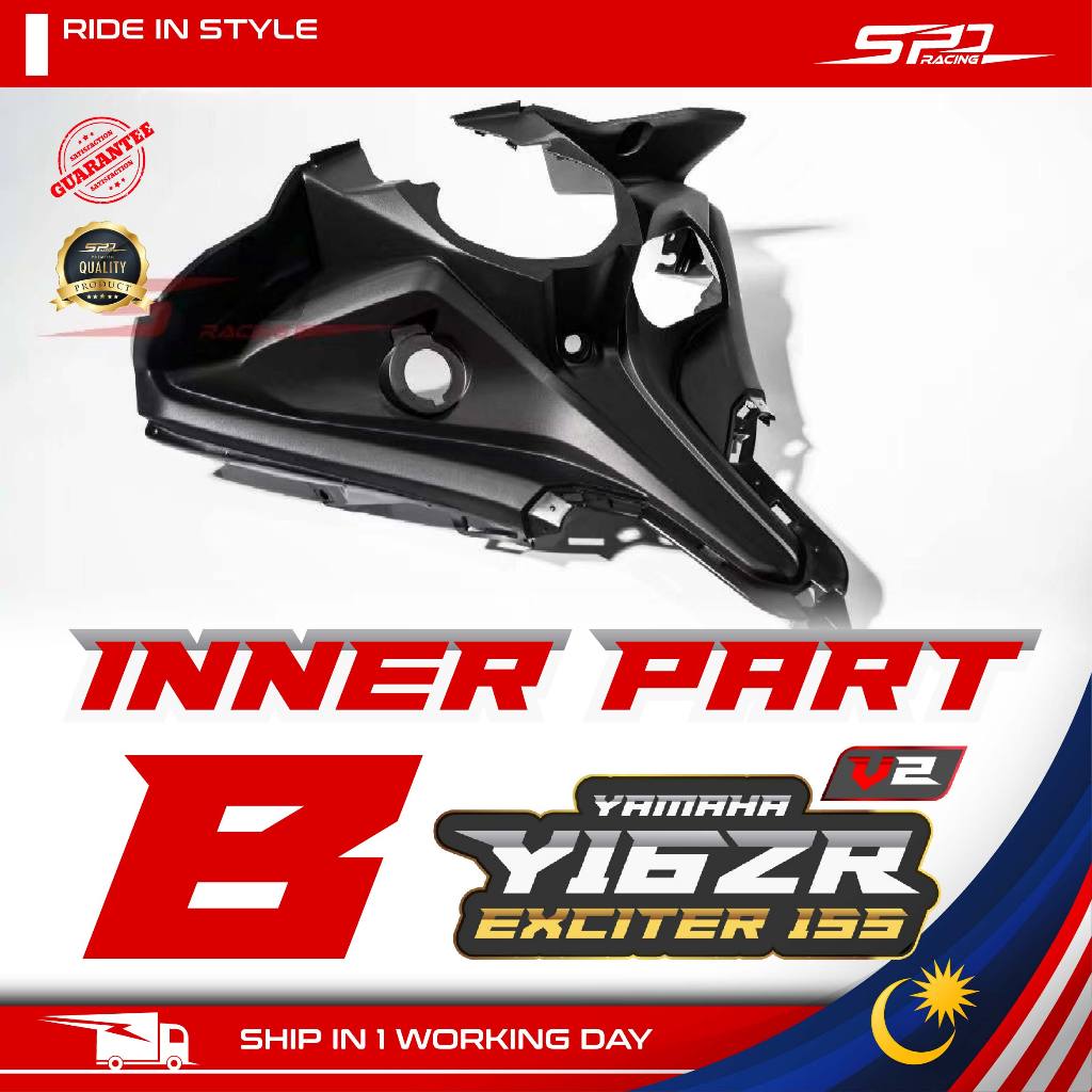 Y16 V2 Horn Cover I Add Ons : Inner Y16ZR V2 I 100% YAMAHA For Y16ZR V2 ...
