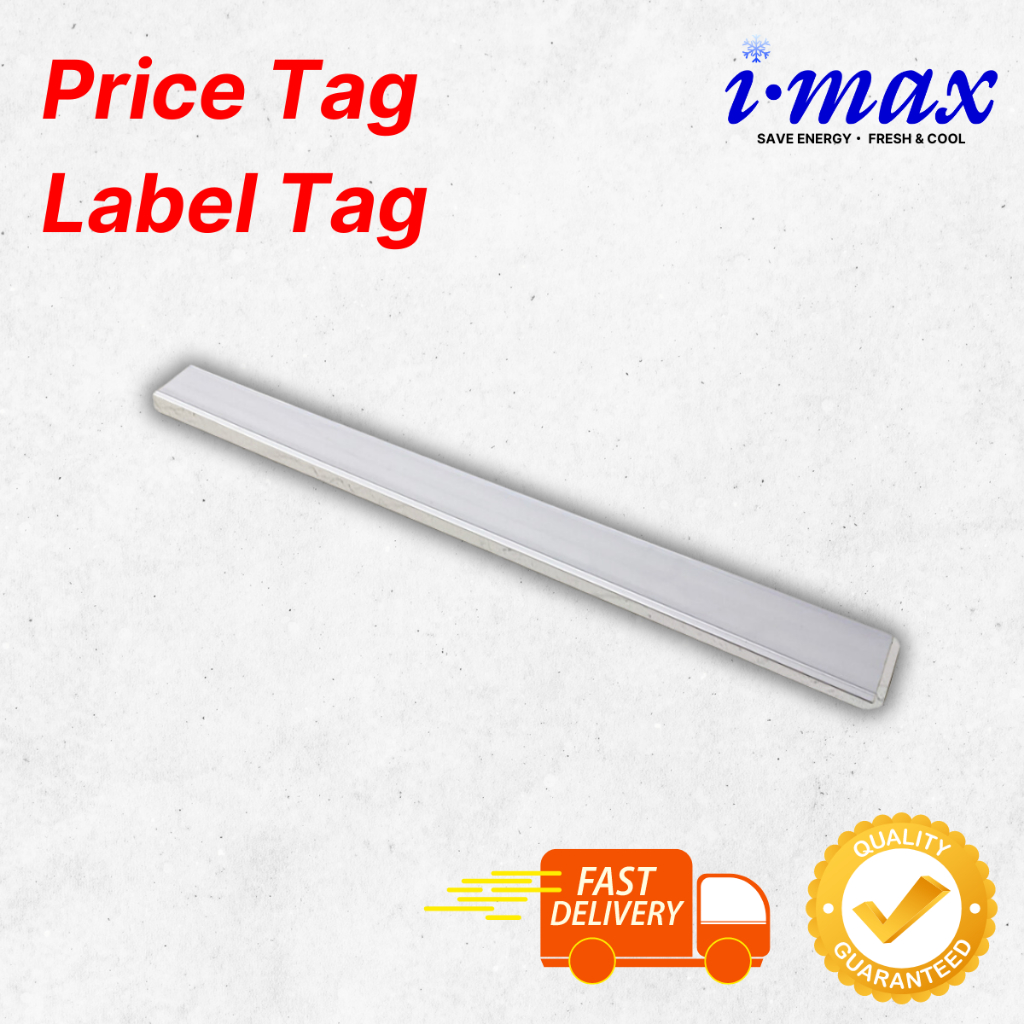 Chiller Price Tag Wire Shelf Price Tag Cooler Shelf Tag Label tag with ...
