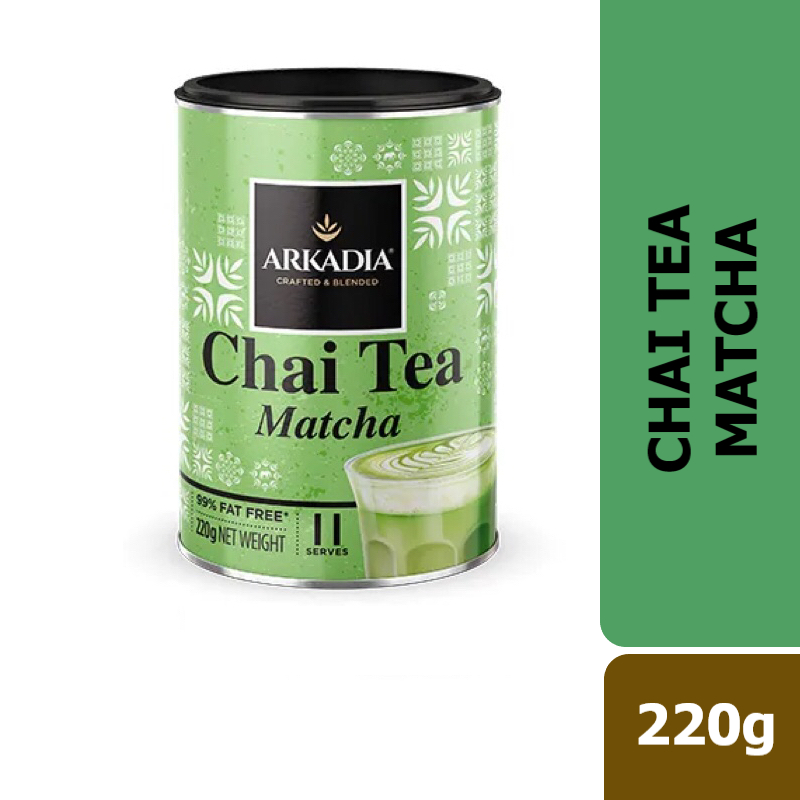 ARKADIA Chai Tea Matcha 220g | Shopee Philippines