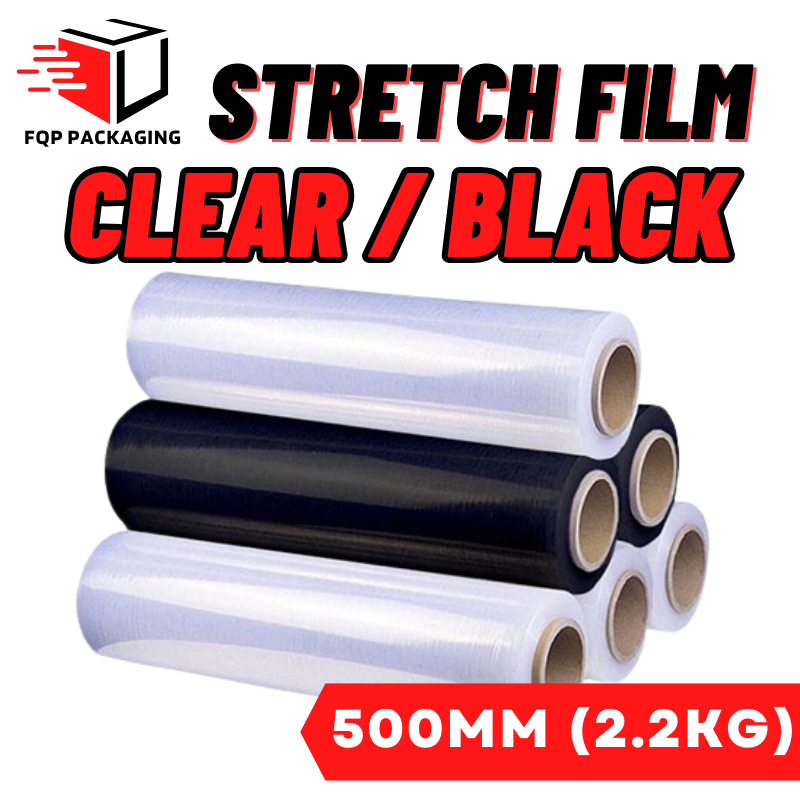 2.2kg Stretch Film Stretch Wrap for Parcel ( Transparent / Clear ...