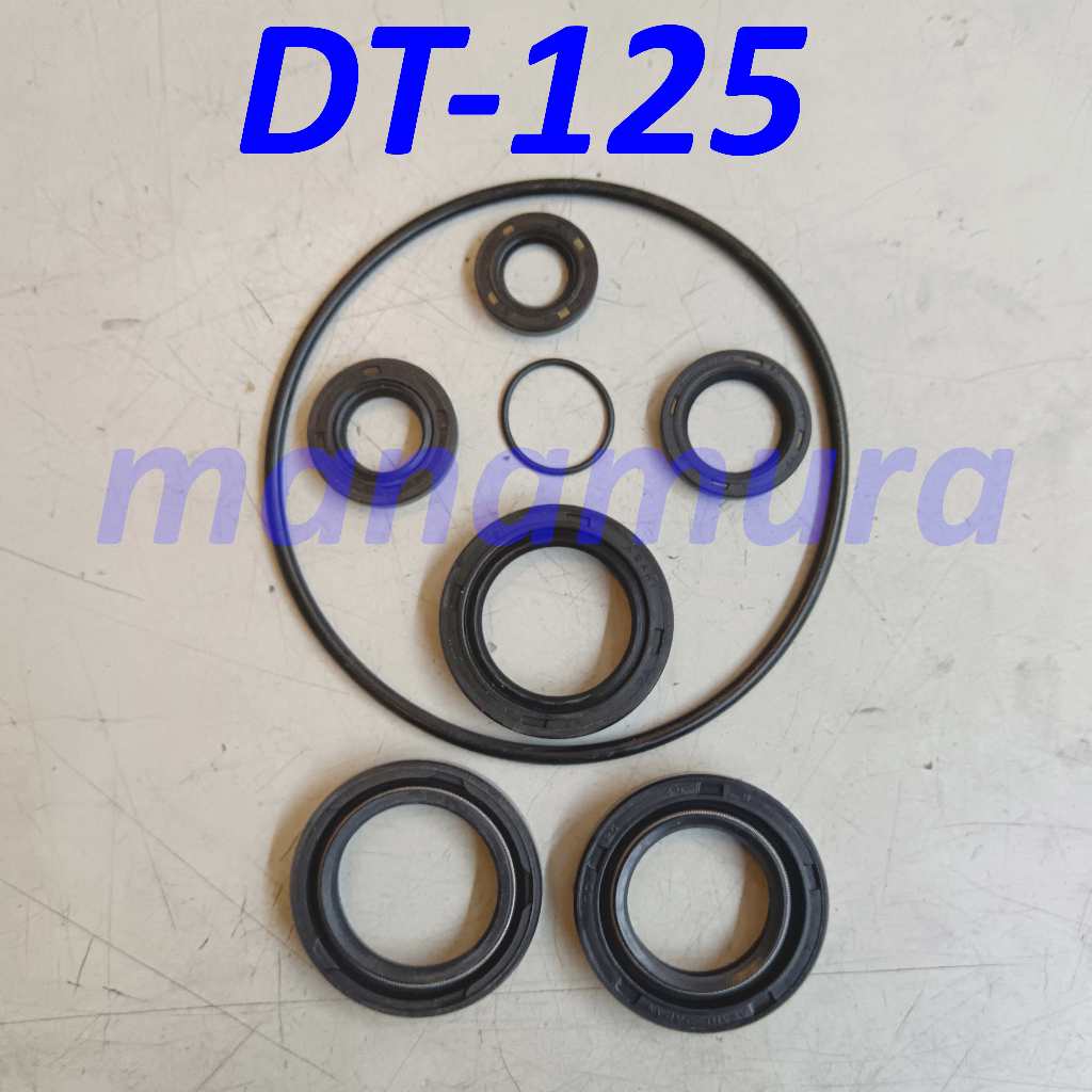 DT125 Oil Seal Set YAMAHA DT-125 Oil Seal Kit | Shopee Philippines