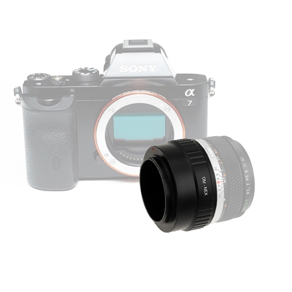 Camera Body Lens Mount Adapter Olympus OM-NEX Sony E- Mount Manual ...