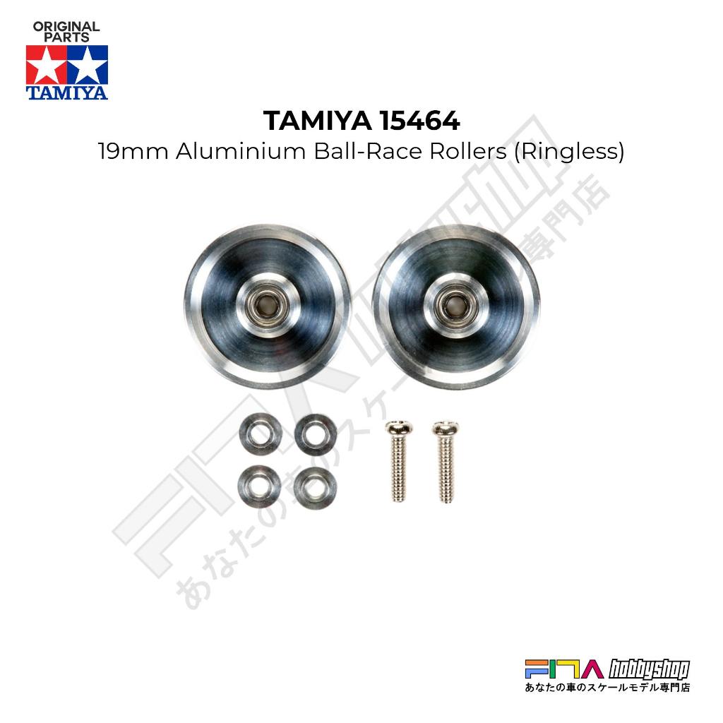 TAMIYA 15464 Mini 4wd HG 19mm Aluminum Ball-Race Rollers (Ringless ...