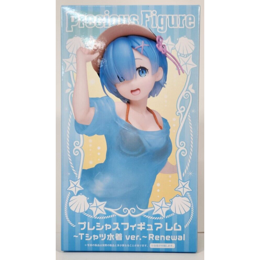 Precious Figure Rem T-Shirts On Swimwear Renewal Ver. Prize Figure ...