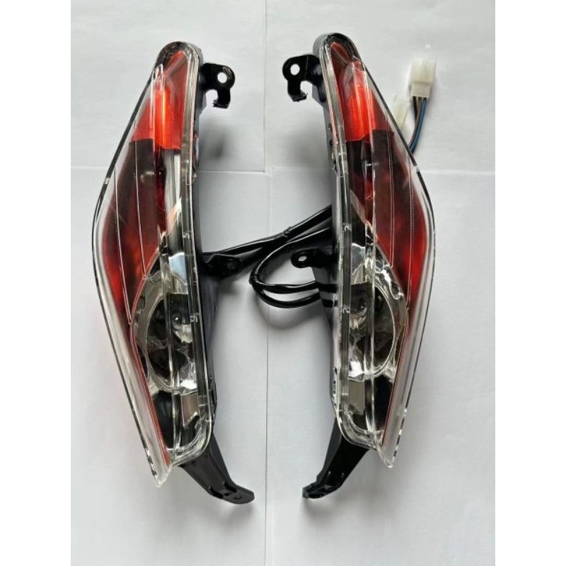 LC135 V2 VIETNAM EXCITER CLEAR ORANGE FRONT SIGNAL LAMP ASSY LAMPU DADA LC(WITH SOCKET V4-7 ...